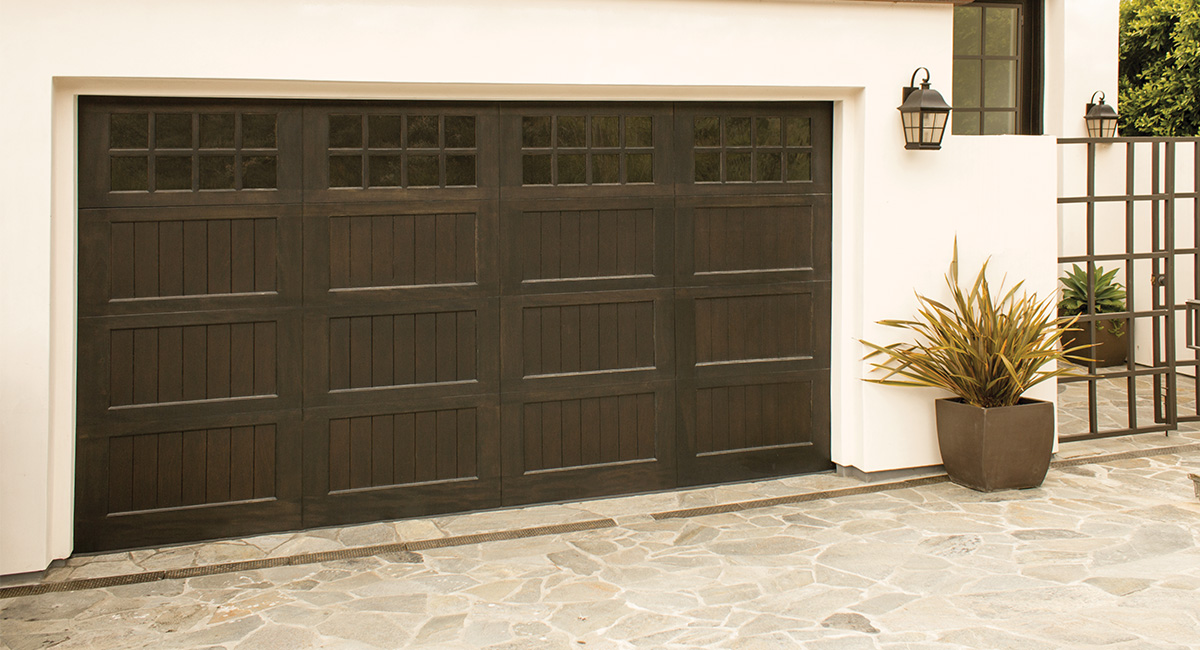 Wood Panel Garage Doors - 7100