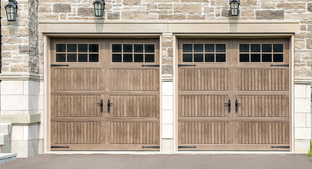 Fiberglass Garage Doors - Model 8680